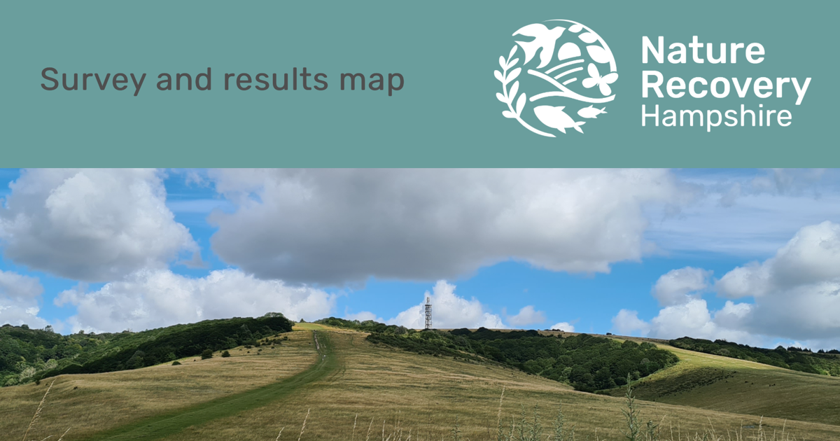 Respond to this important Nature Recovery survey